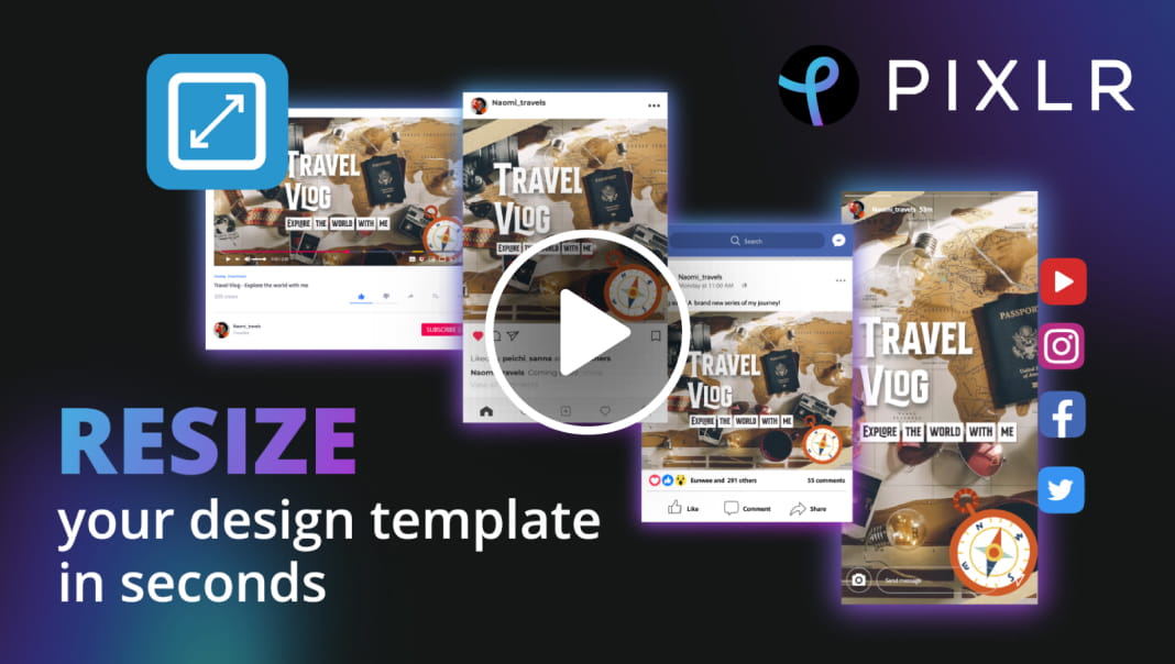 Pixlr: Pixlr’s AI resizes your templates in seconds | Milled