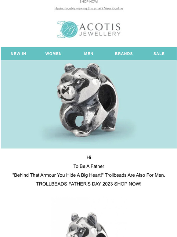Acotis: Trollbeads Father's Day 2023 | Milled