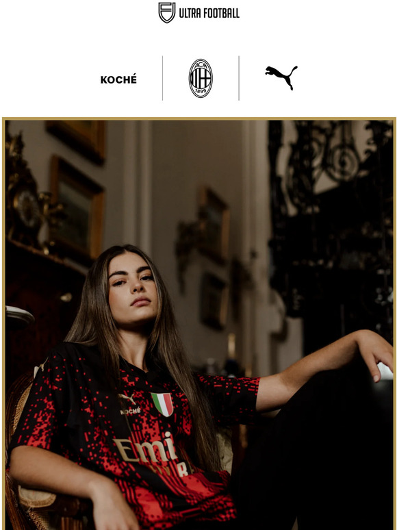 Ultra Football: Just In: Koché X AC Milan X Puma | Milled
