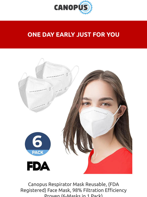 Canopus Group: ⏳Expires soon: Save up to 75% on N95 Masks, Rapid Tests ...