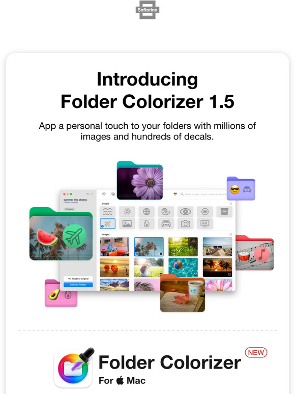 Softorino: Jazz Up Your Folders On Mac ️‍🔥 Meet New Folder Colorizer ...