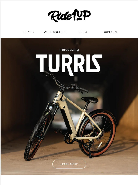 Ride1UP: 🚨Introducing the TURRIS ebike | Milled