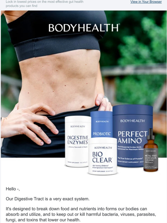 BodyHealth: The Ultimate in Gut Health: Digestion, Bacteria, Candida ...