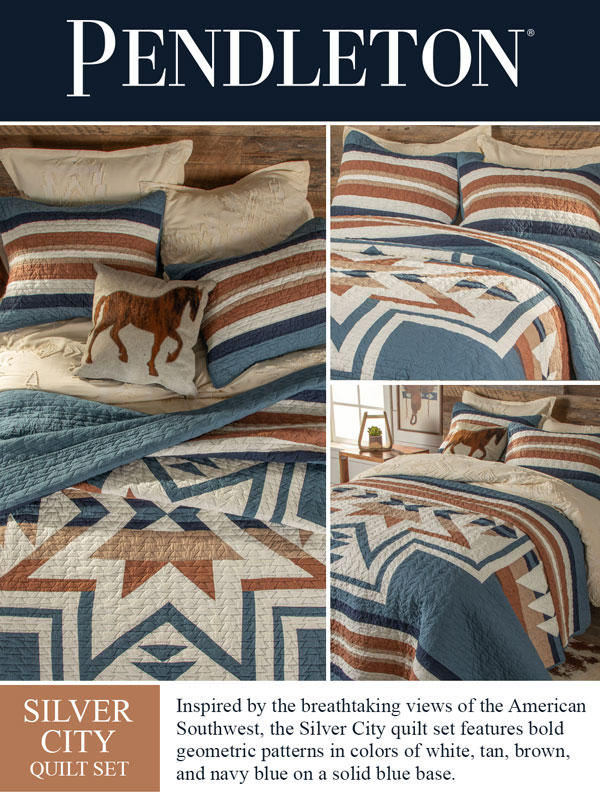 Rod's Western Palace: Pendleton Delivers NEW Bedding In Their Classic Colors & Patterns | Milled