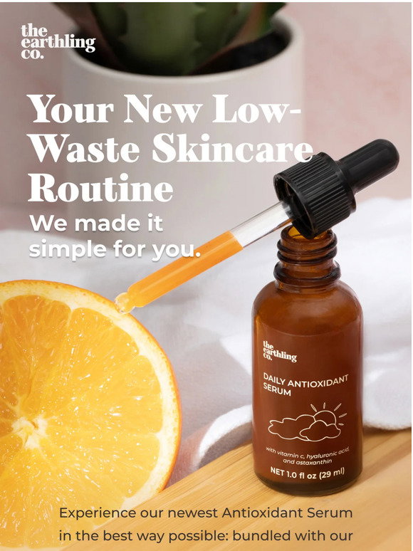 The Earthling Co.: Our NEW Serum just got better | Milled