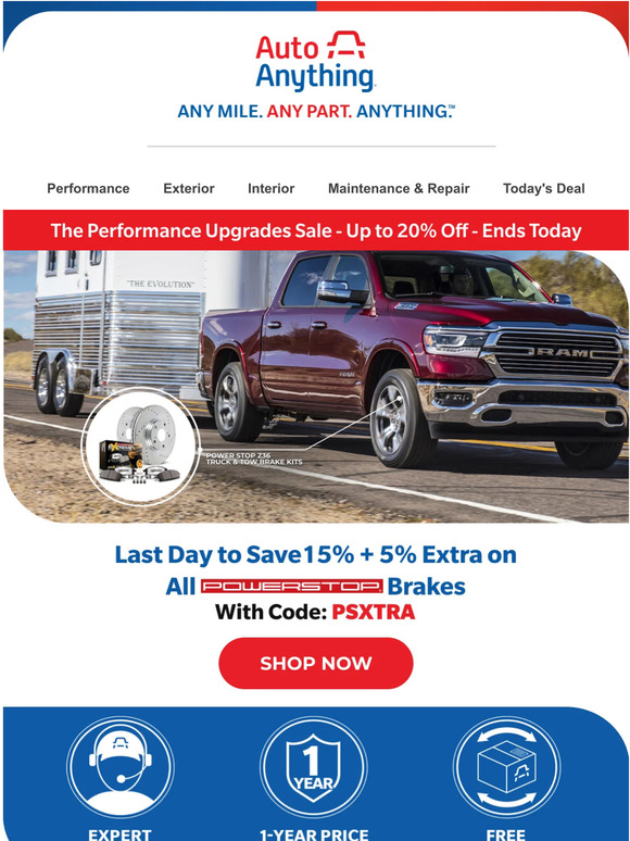 AutoAnything: These Power Stop Savings Will Stop You in Your Tracks ...