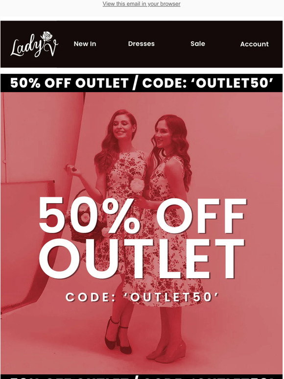 Lady V London: 📢50% OFF OUTLET📢 | Milled