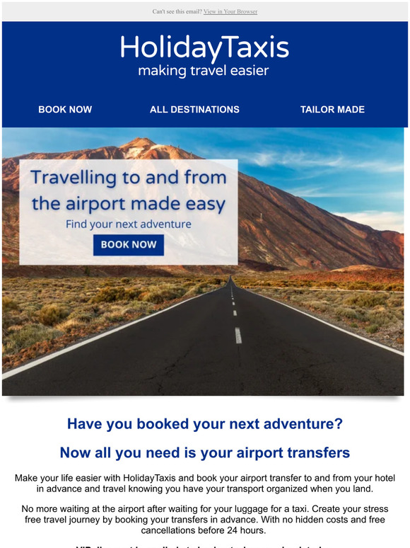 Holiday Taxis: Your journey made easier with HolidayTaxis | Milled