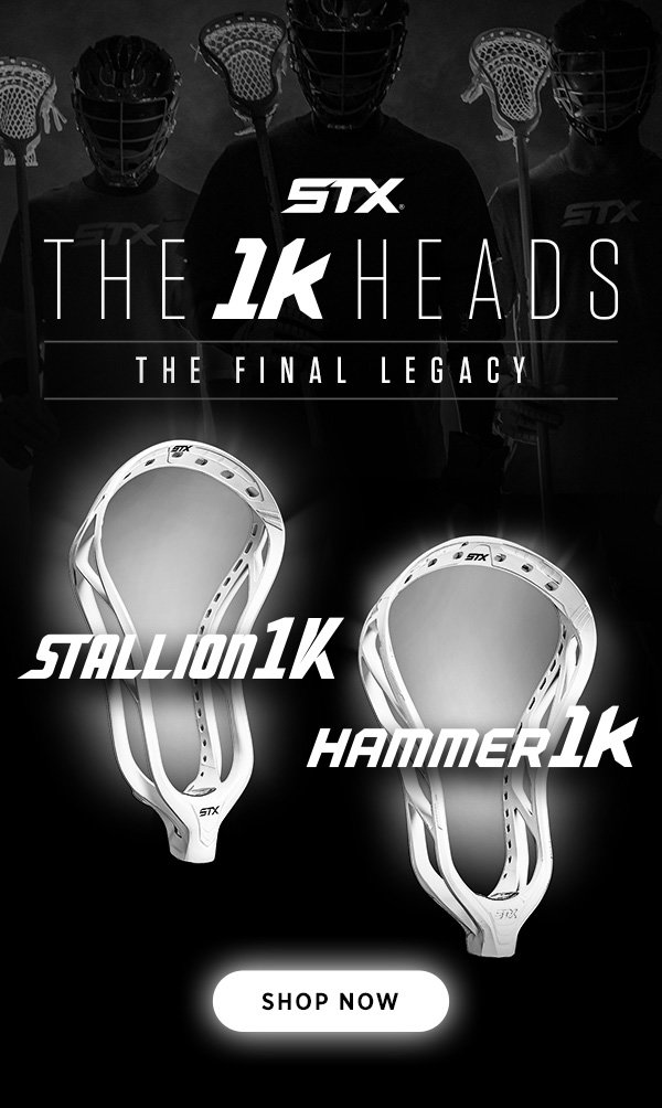 Lacrosse Monkey: New STX Stallion 1k & Hammer 1k Lacrosse Heads | Milled