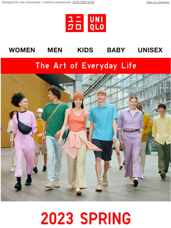 UNIQLO: Colorful, functional clothes for The Art of Everyday Life | Milled