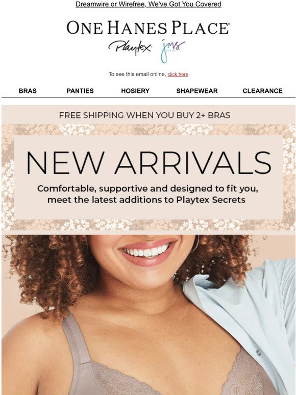 Hanes: You Heard Right, 2 NEW Playtex Secrets Bras Are Here! | Milled