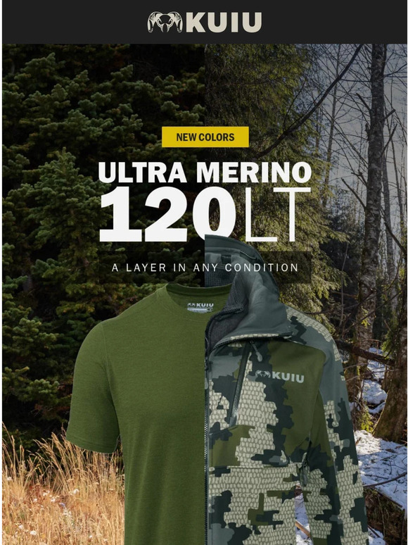 KUIU: New Colors: Verde Green & Storm | Milled