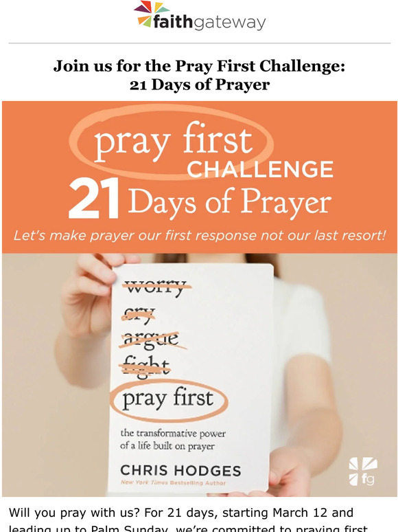 FaithGateway: 🙏 let's pray first | Milled