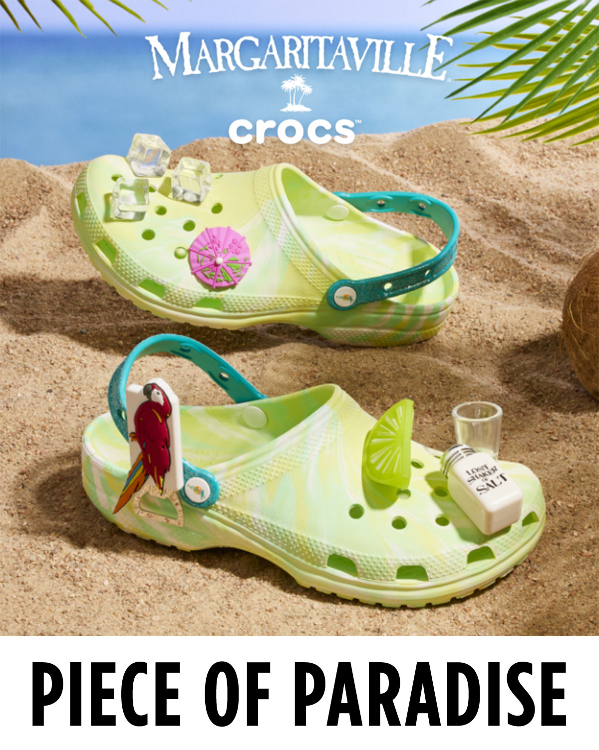 Rack Room Shoes: New collab! Crocs X Margaritaville 🌴 | Milled