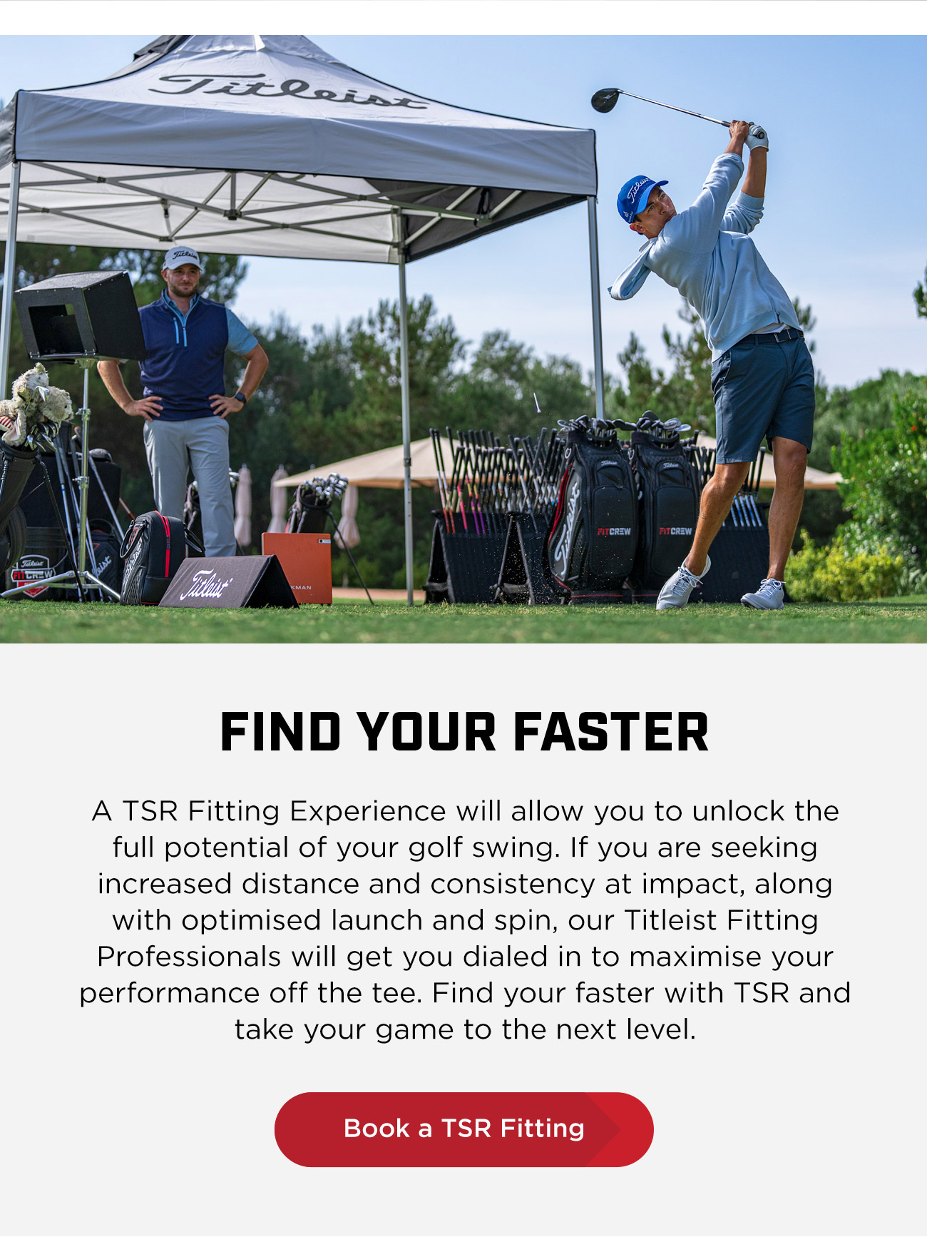 Titleist: Now In Golf Shops: New TSR Hybrids | Milled