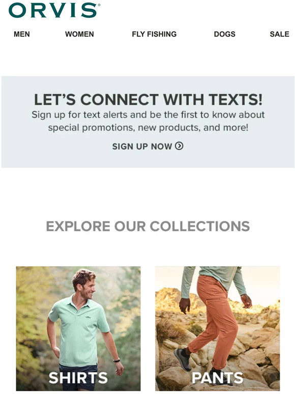 Orvis: Technical styles for spring adventures | Milled