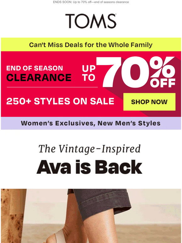 TOMS: Introducing the Clare V. x TOMS collection | Milled