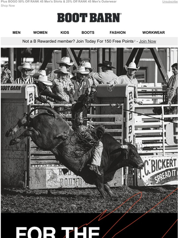 Boot Barn: New Boots From RANK 45 Built For The Arena | Milled