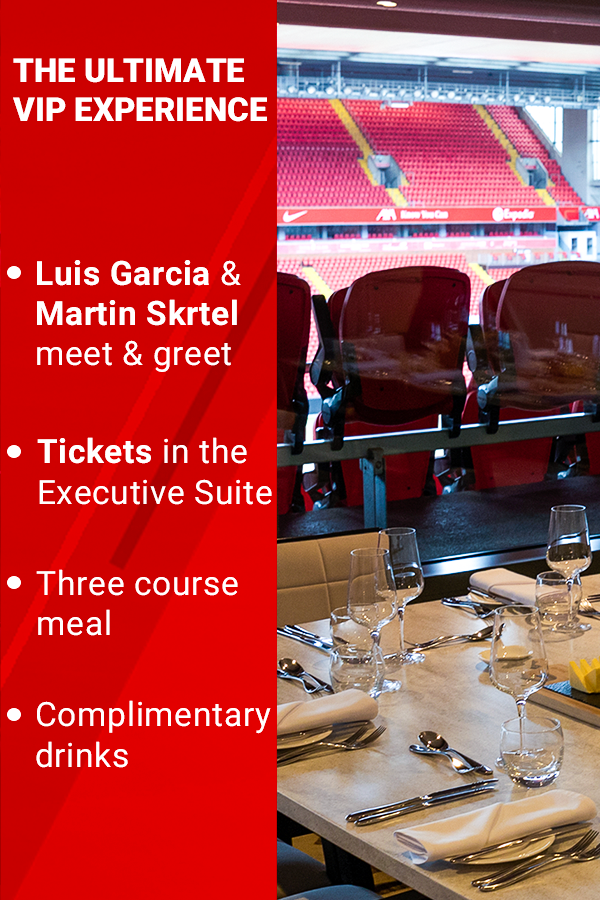Liverpool FC: Your chance to have the ultimate VIP experience at ...