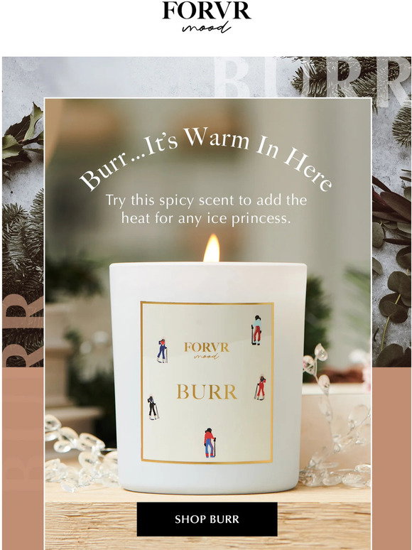 Forvr Mood: The Perfect Candle for Winter Storms ️ | Milled