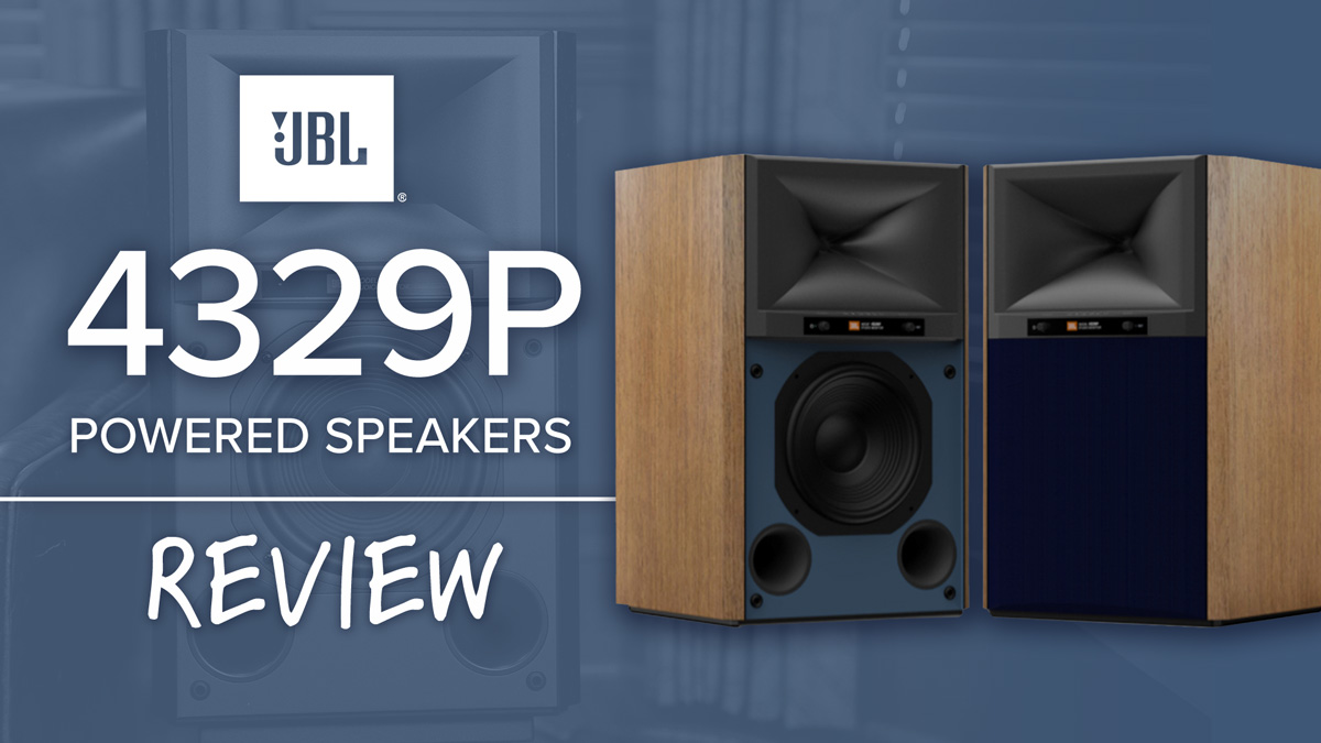 Audio Advice: 👀First Look: JBL 4329P Studio Monitors w/ Built-in ...