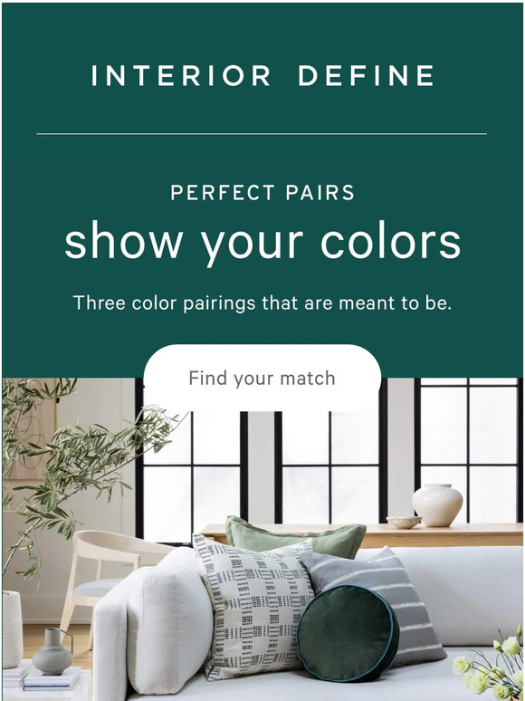 Interior Define: Dreamy color palettes inside | Milled
