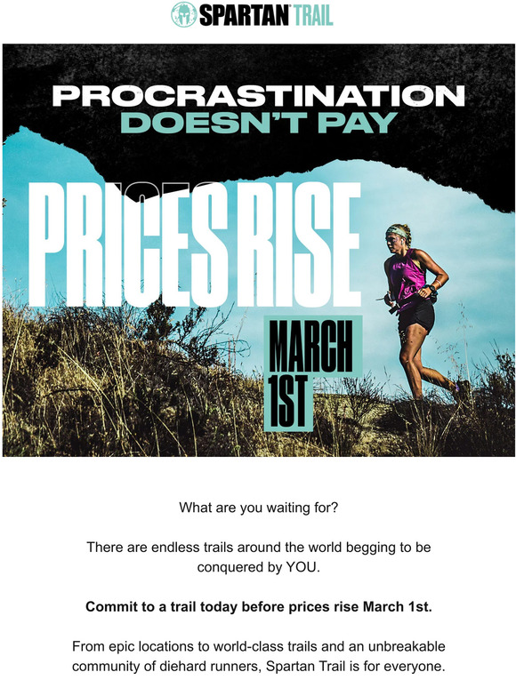 spartan: Run Down the Prices. Commit Today. | Milled