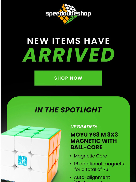 SpeedCubeShop: New Items Have Arrived! | Milled
