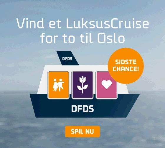 DFDS Seaways: Sidste chance! Prøv Lykkespillet og vind flotte præmier ...