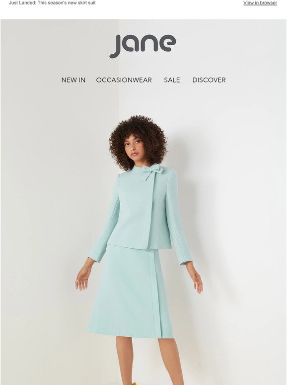 Jane Atelier: Just Landed: This season's new skirt suit | Milled
