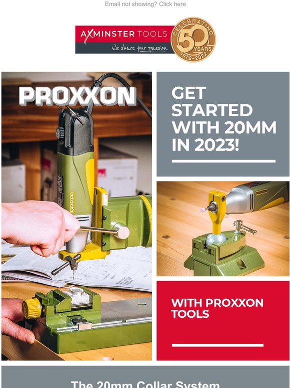 Axminster Tools: Get started with 20mm in 2023 | Milled