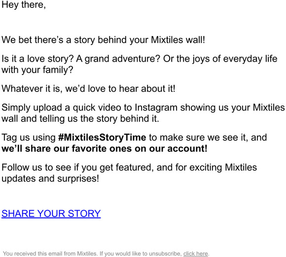 Mixtiles: 🫶 Get your Mixtiles story featured on our IG! | Milled