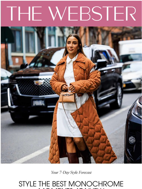 The Webster: 7 Monochrome Looks to Try | Milled