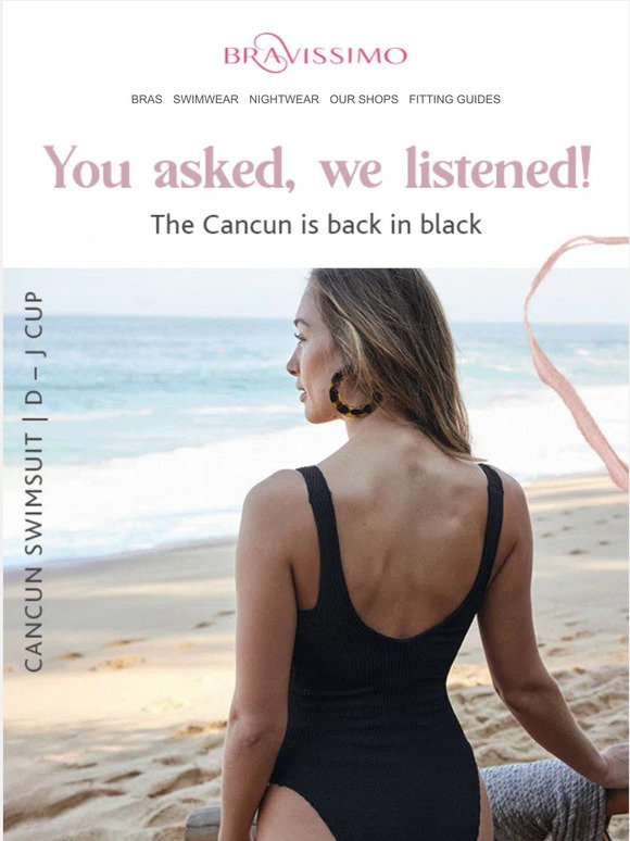 Bravissimo: Our most-loved swimsuit is BACK 😍 | Milled