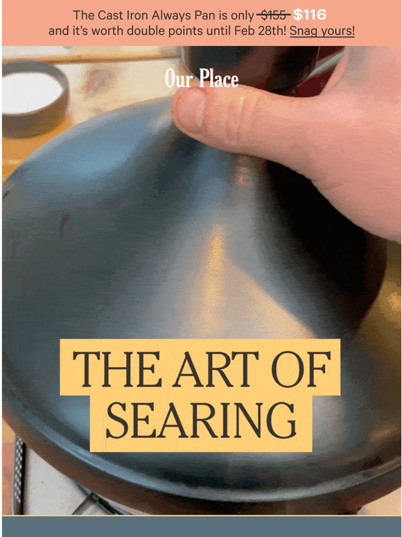 Our Place: Searing perfection + recipe that’s 🤌 | Milled