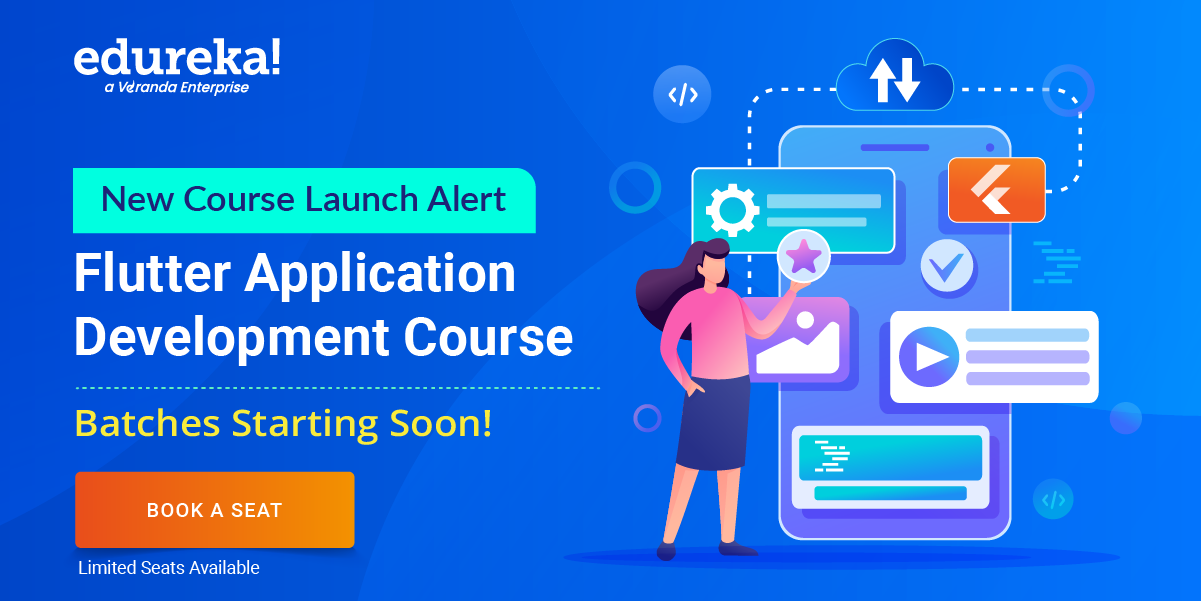 Edureka: Course Launch Alert: Learn Flutter - The Application Development Course | Milled