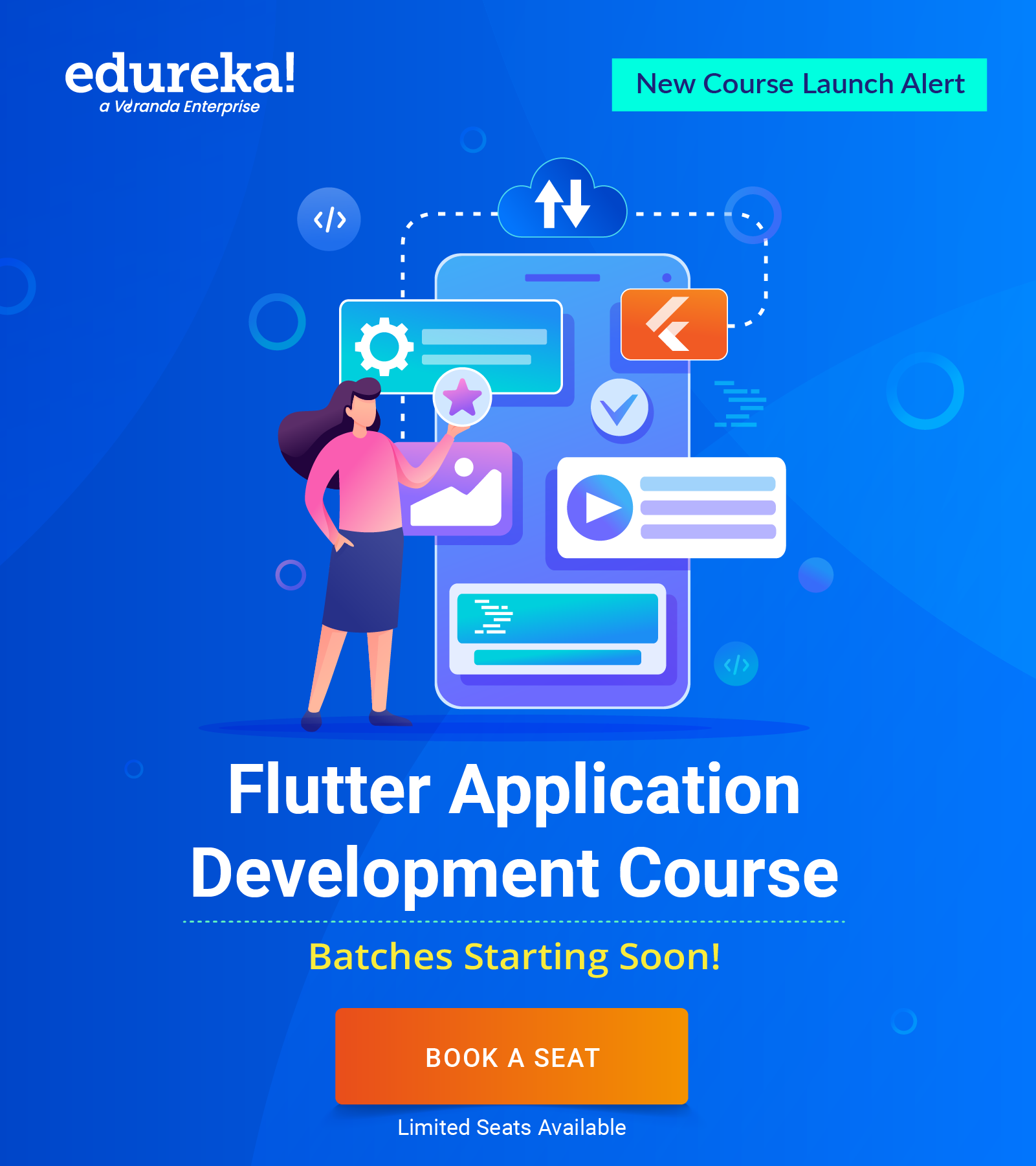 Brain4ce Education Solutions Pvt Ltd Course Launch Alert Learn Flutter The Application