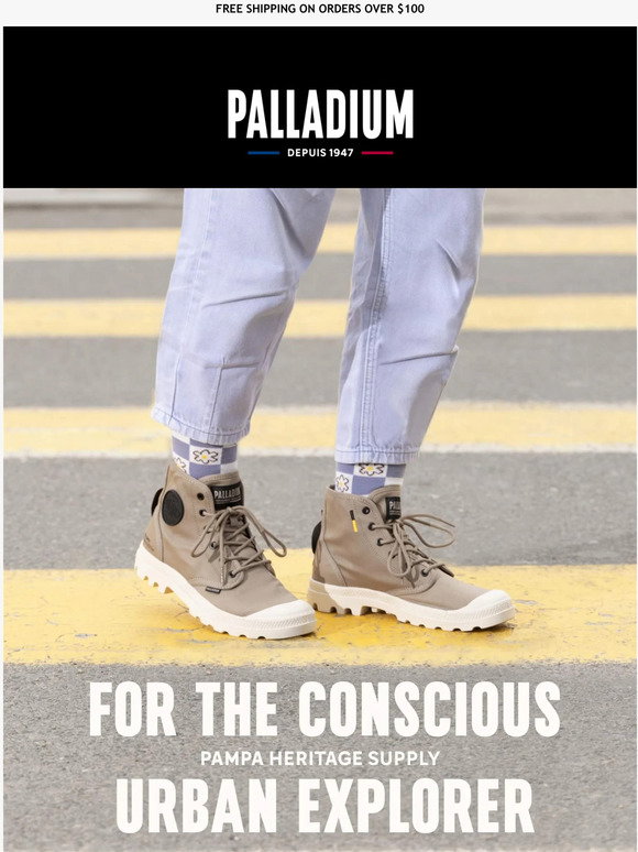Palladium Boots: For the conscious urban explorer | Milled