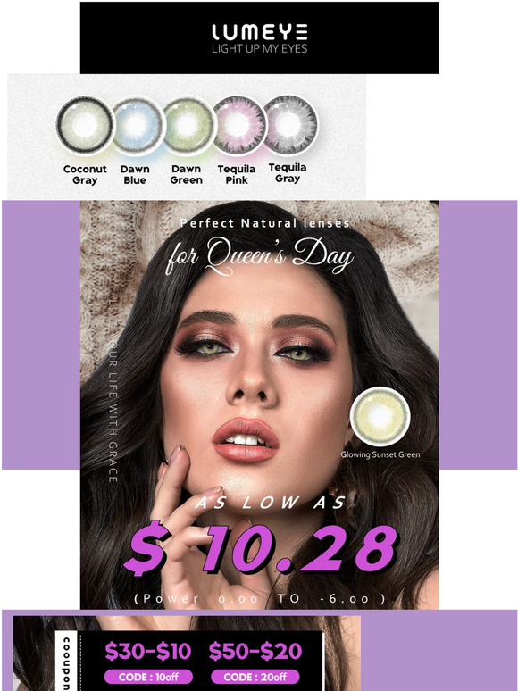 Lumeye: 💌LUMEYE Natural lenses Help You Transform Into Confident Queens ...