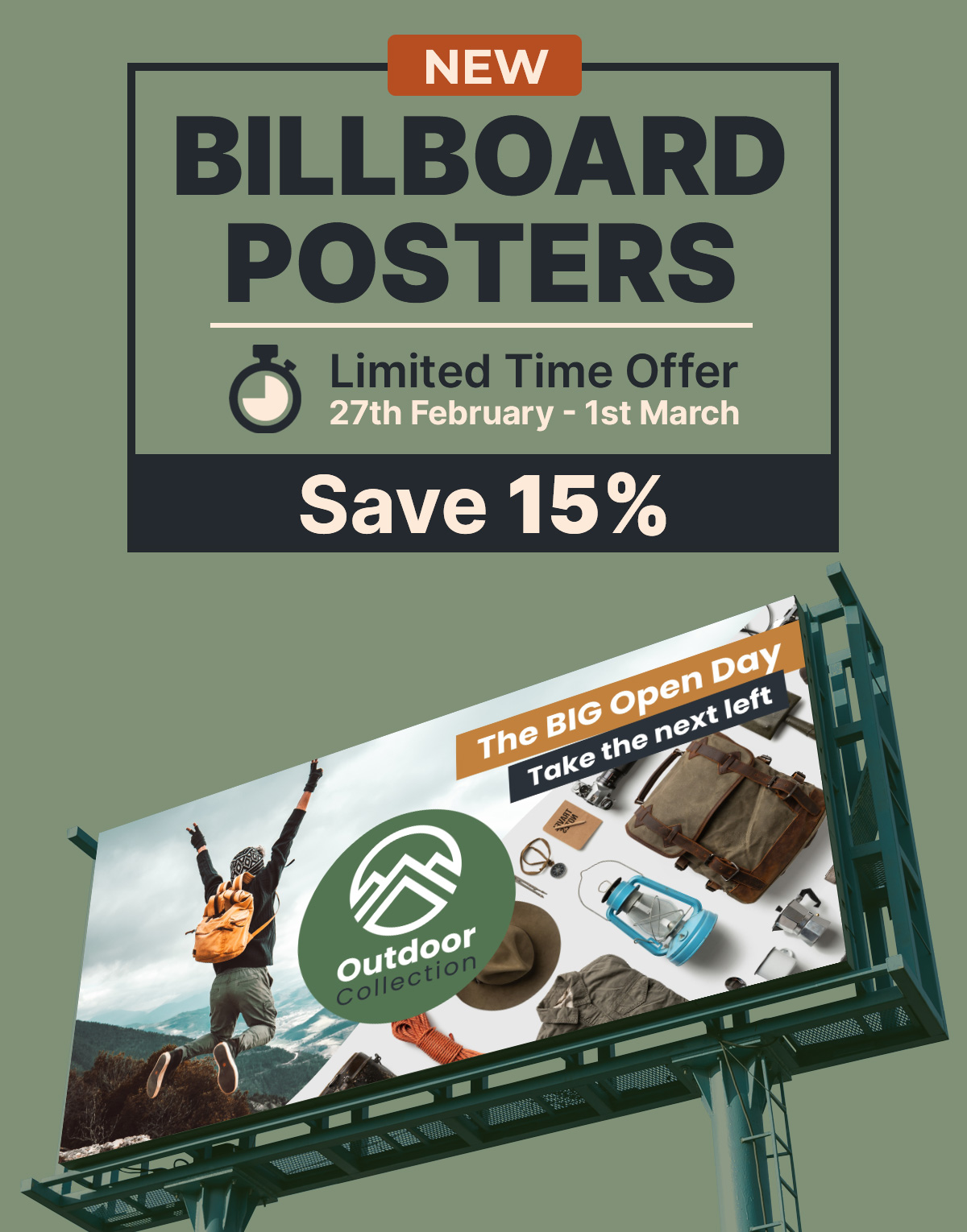 Tradeprint: 👋 New Billboard Posters - New Sale | Milled