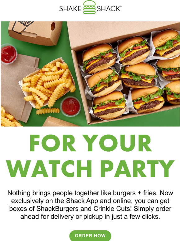 Shake Shack: Ain't no party like a Shake Shack party🍔 | Milled