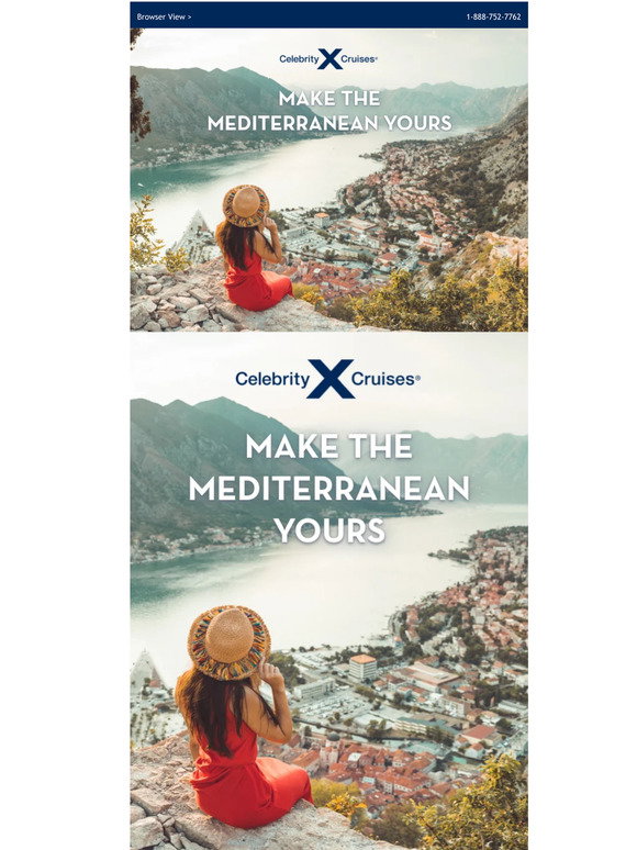 Celebrity Cruises: You Deserve a Mediterranean Adventure | Milled
