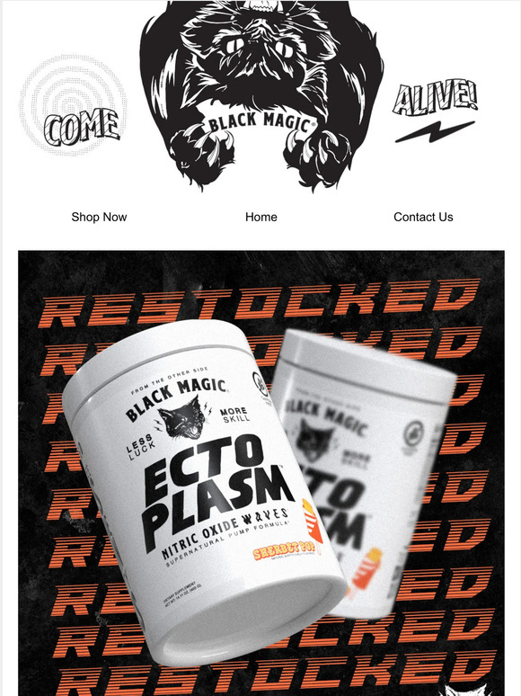 Black Magic Supply: Ecto Plasm Sherbet POP Is Back In Stock.... | Milled