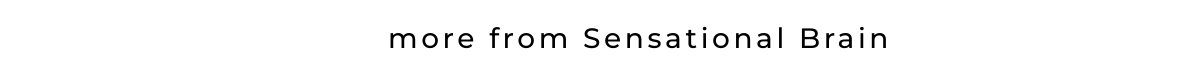 Sensational Brain: [LIVE] Sensory Integration Therapy for Early ...