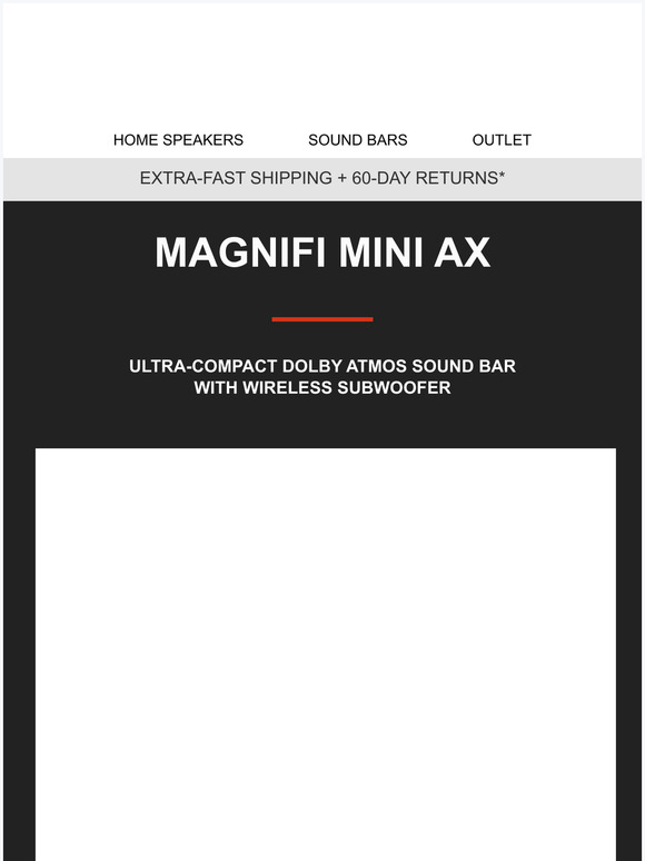 Polk Audio: The Ultra Compact MagniFi Mini AX | Milled