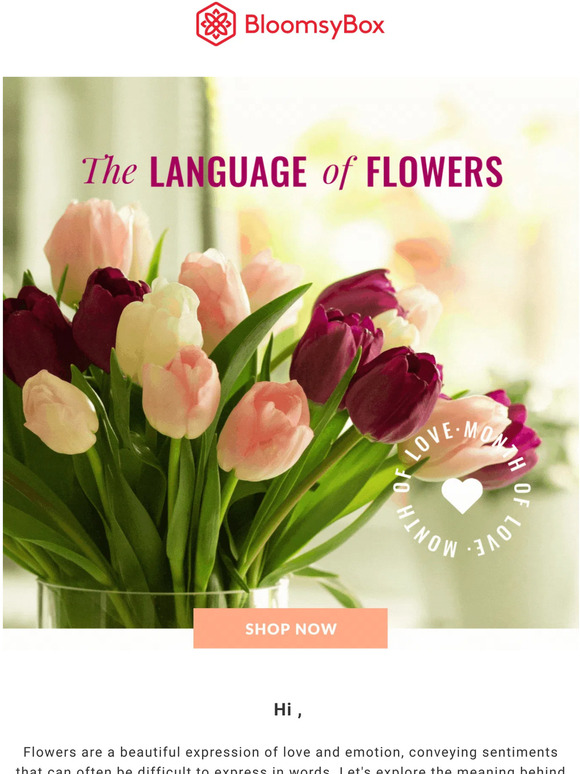BloomsyBox: Get to Know the Meaning Behind Popular Flowers | Milled