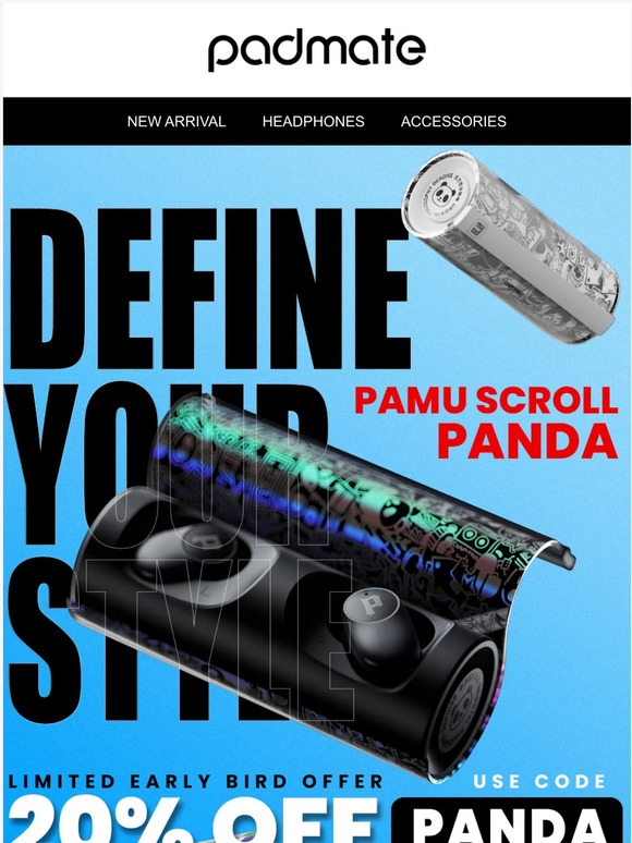Padmate: 📢 Discover The All-New Pamu Scroll Panda | Milled