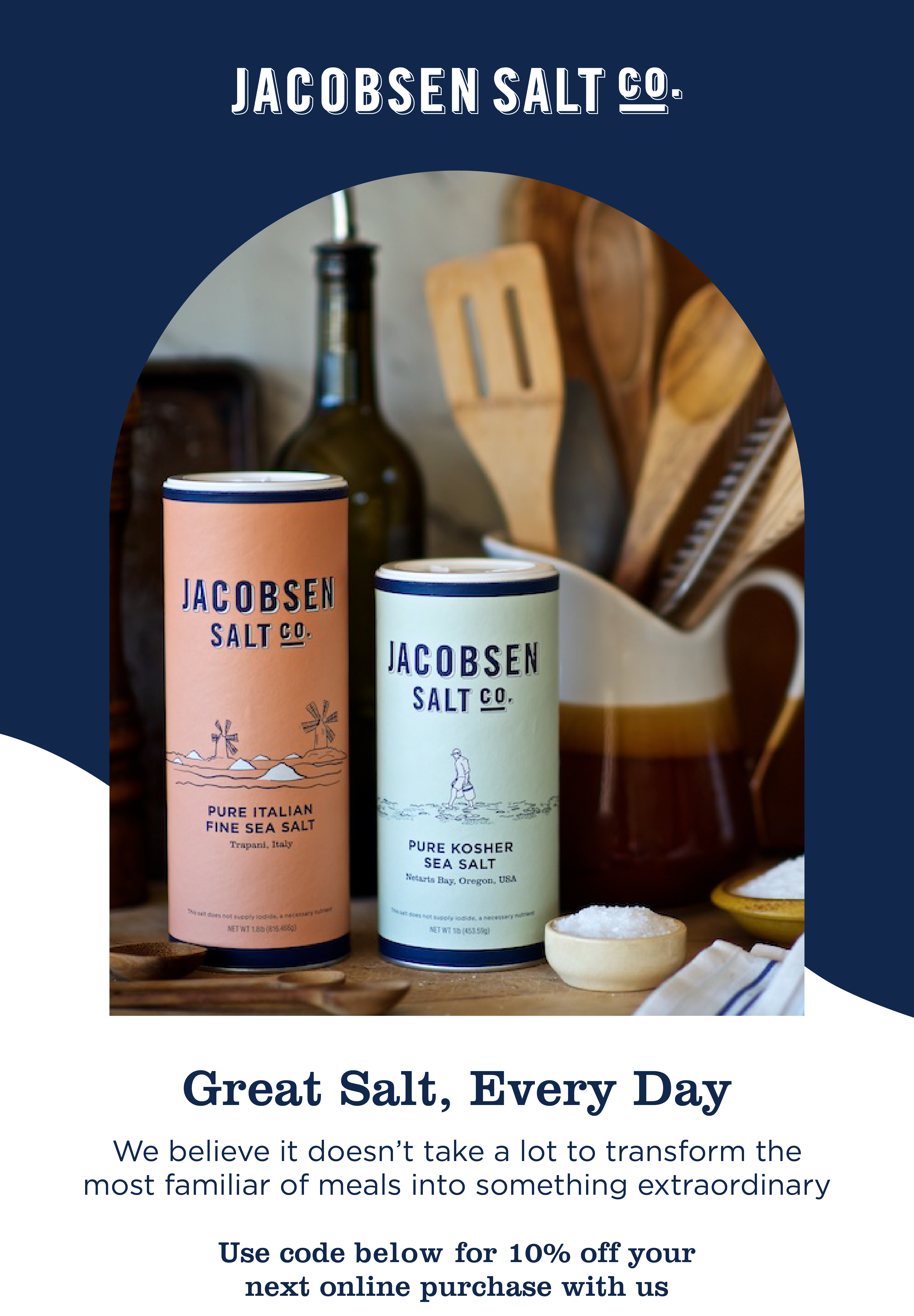 Jacobsen Salt Co.: Welcome to Jacobsen Salt Co. | Milled