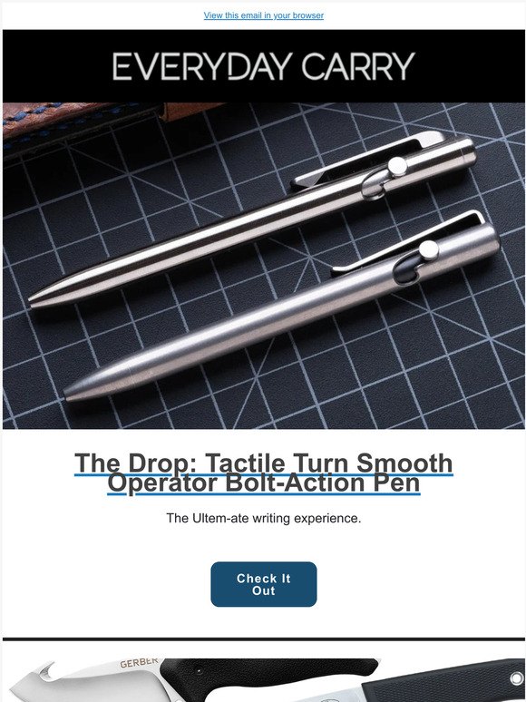 Everyday Carry: This Super-Refined Pen is One Smooth Operator ️ | Milled