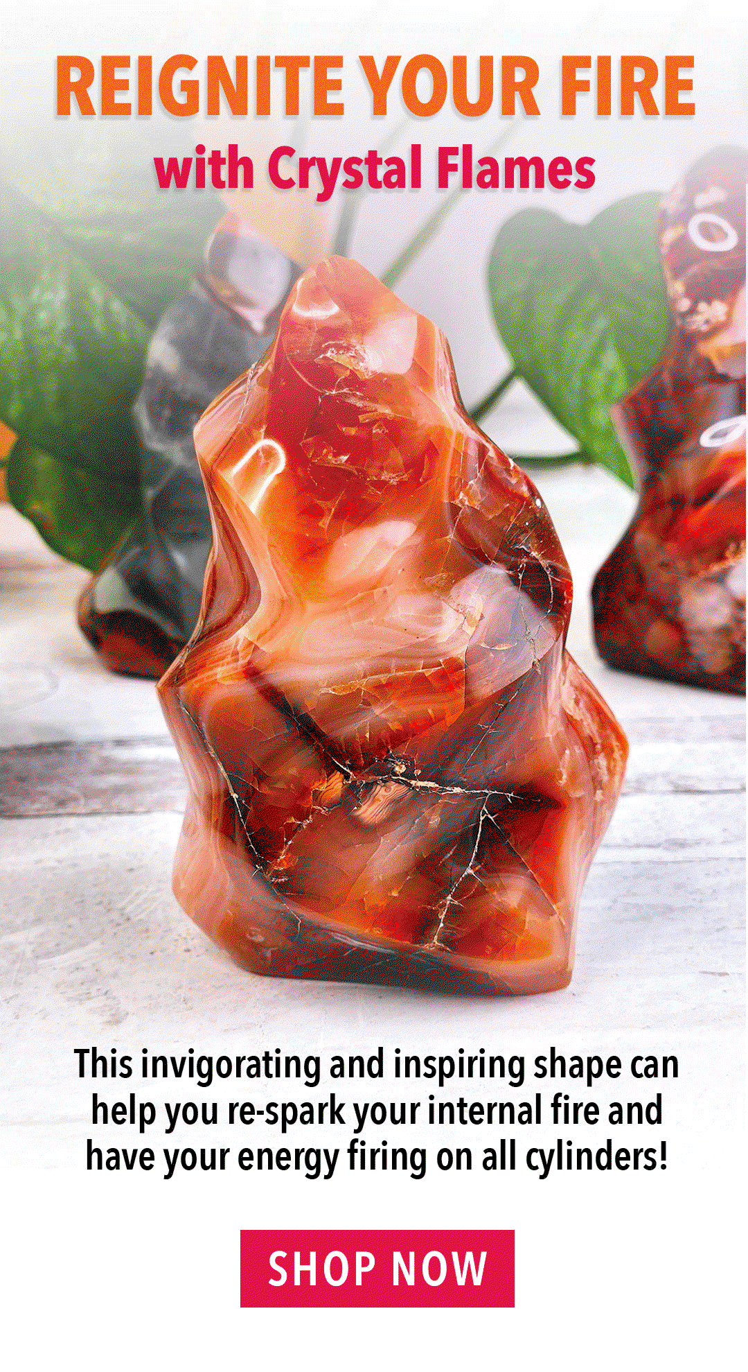 energymuse.com: Shop Crystal Flames + re-ignite your fire! 🔥 | Milled
